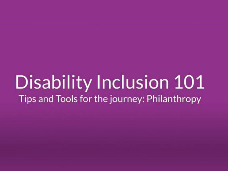 Disability Inclusion in Philanthropy – National Network of Consultants ...