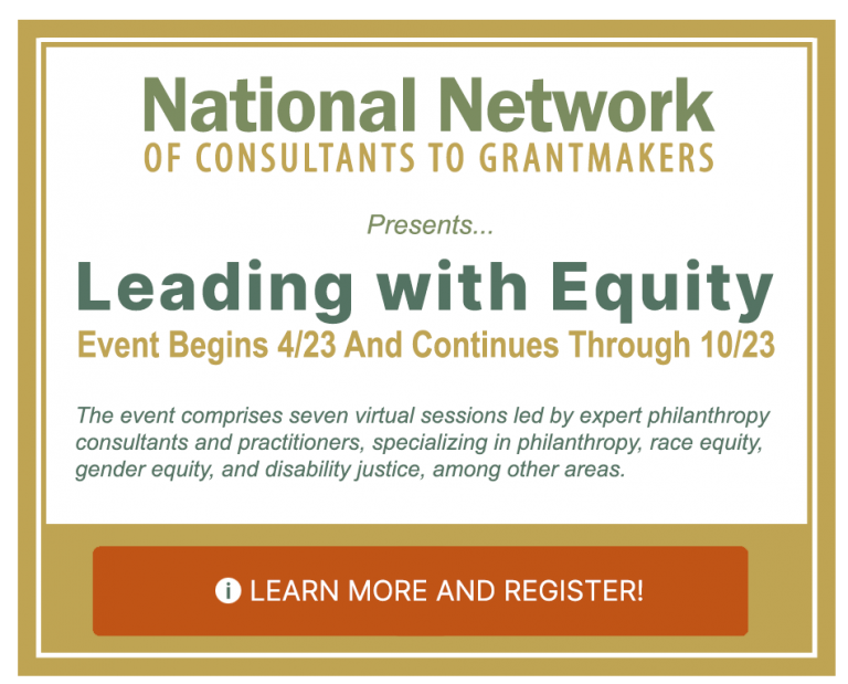 Leading-With-Equity – National Network of Consultants to Grantmakers